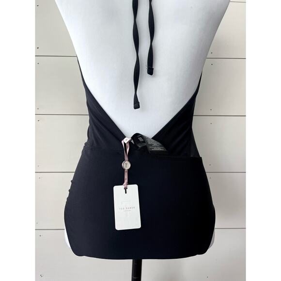 Ted Baker | Swim | Nwt Ted Baker Mech Mesh Panel One Piece Swimsuit ...
